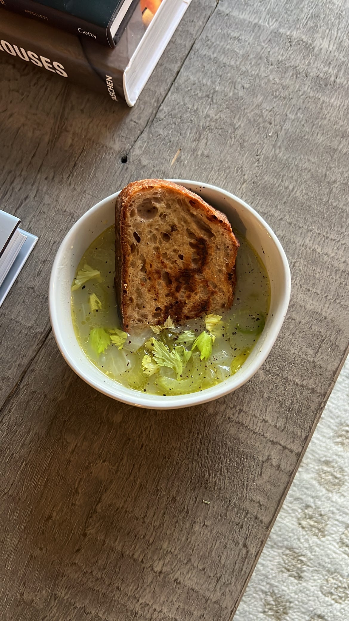 Celery Soup - Michela’s Substack
