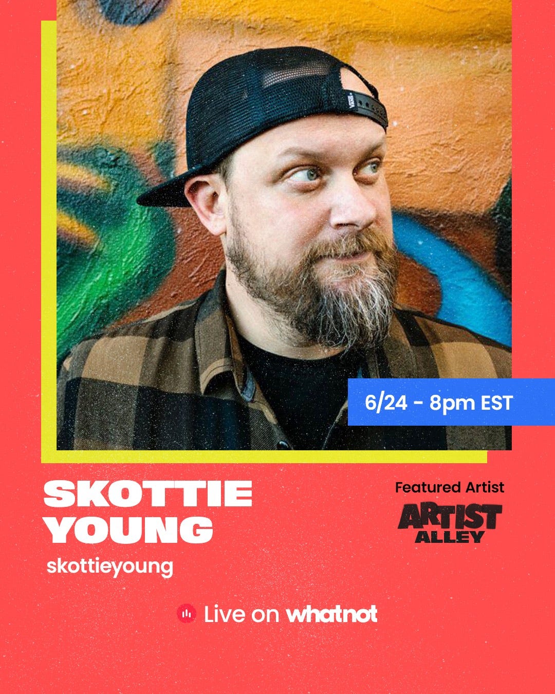 WhatNot Artist Alley Show - by Skottie Young