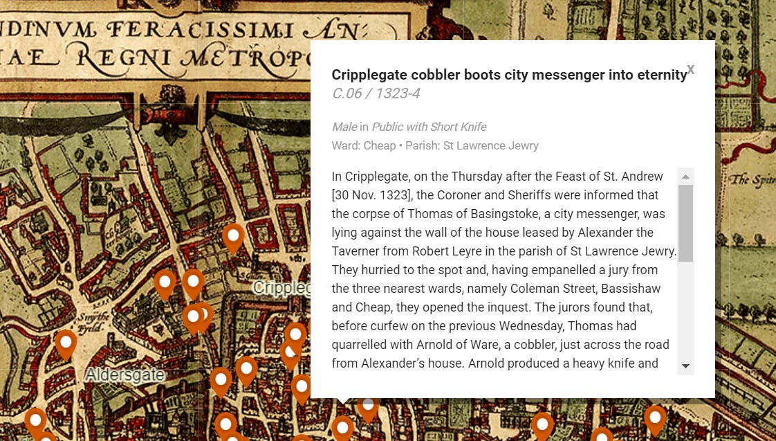Explore medieval life and death with these 5 brilliant interactive maps!