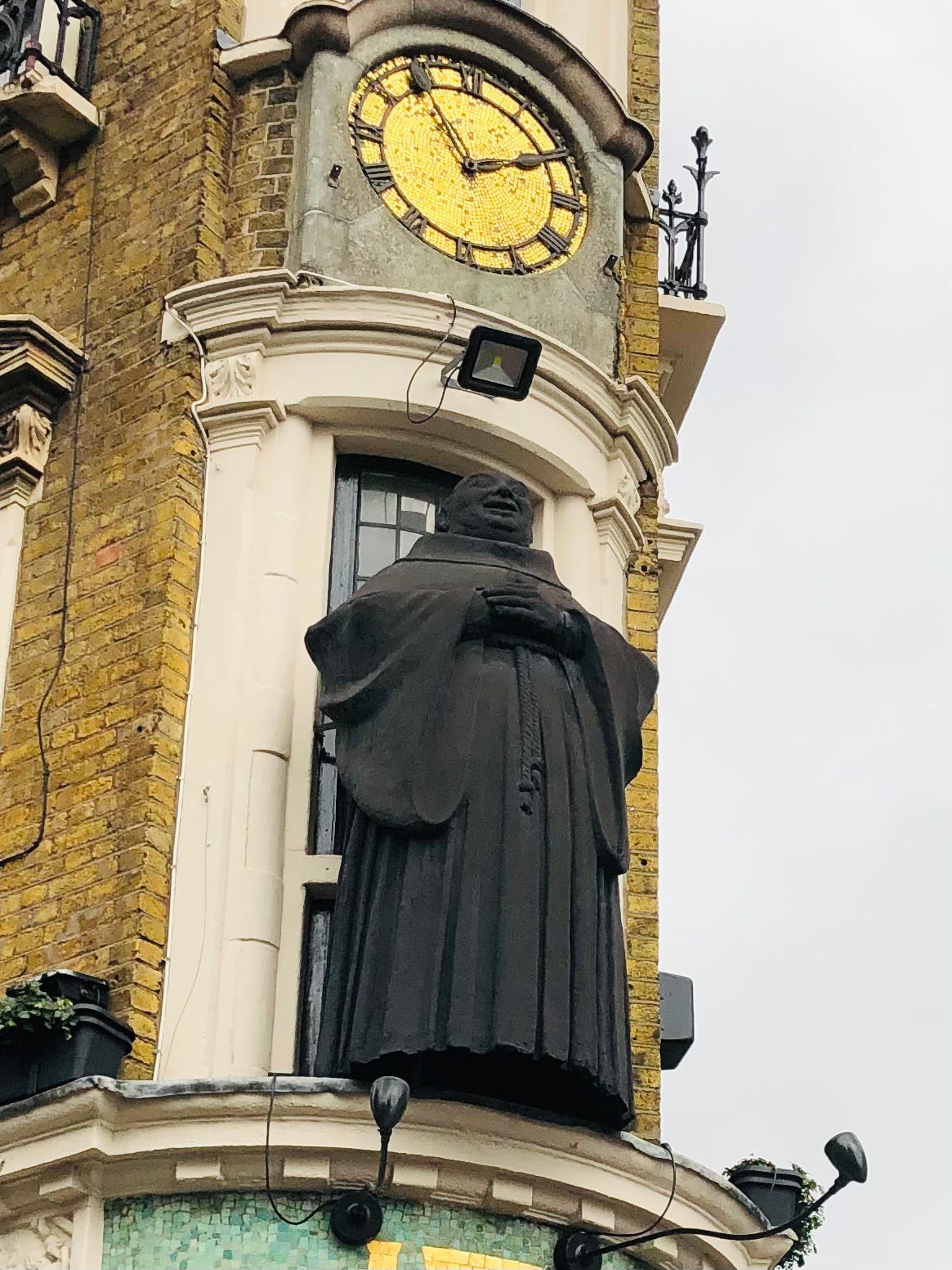 The Mysterious Tale of the Black Friar - by Kevin Laughlin