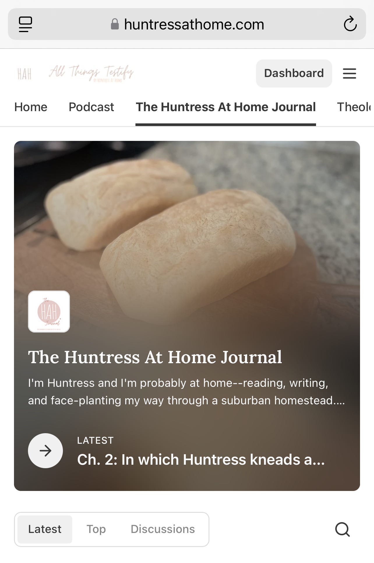 Introducing The Huntress At Home Journal