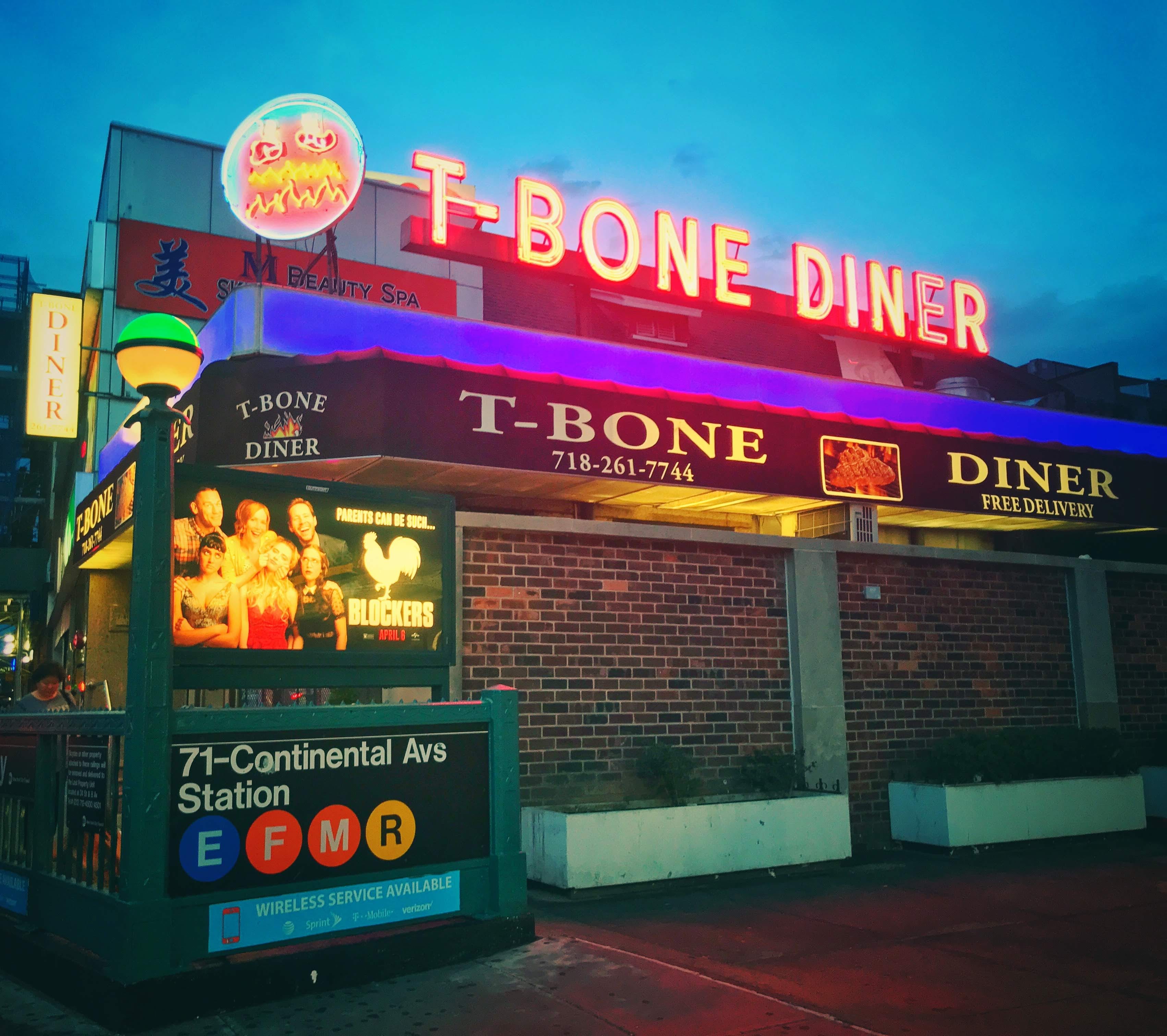 'Hot Bagel' from Brooklyn's past; In-N-Out looks East; Queens diner saved; California donut sign ...