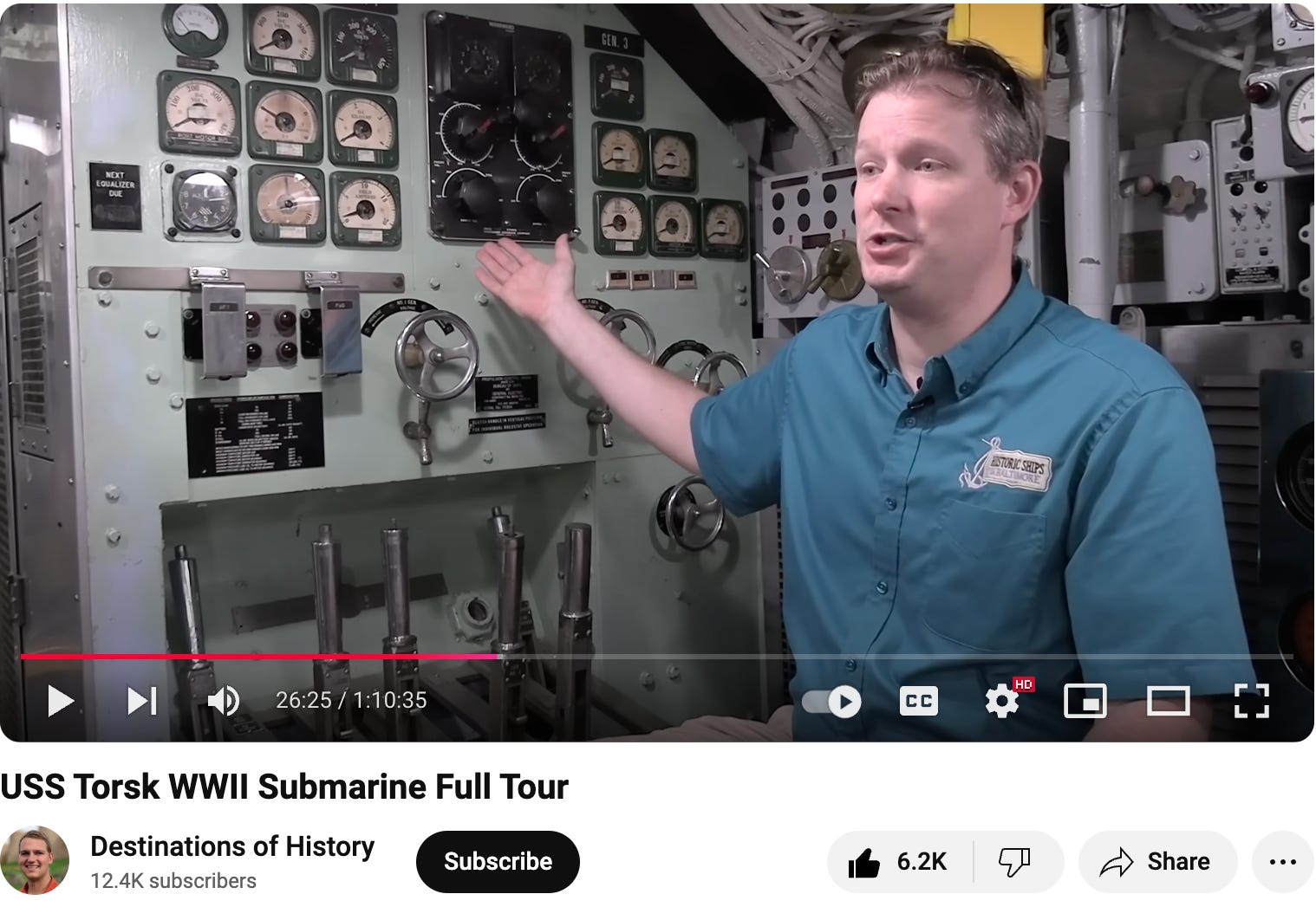 Aboard the USS Torsk - Spencer Tweedy