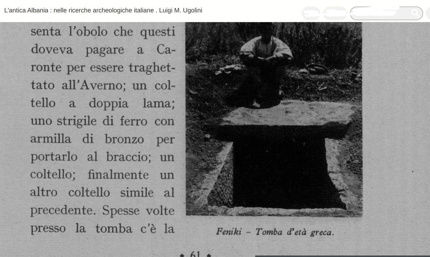 Luigi Ugolini Admits that Epirus is Greek