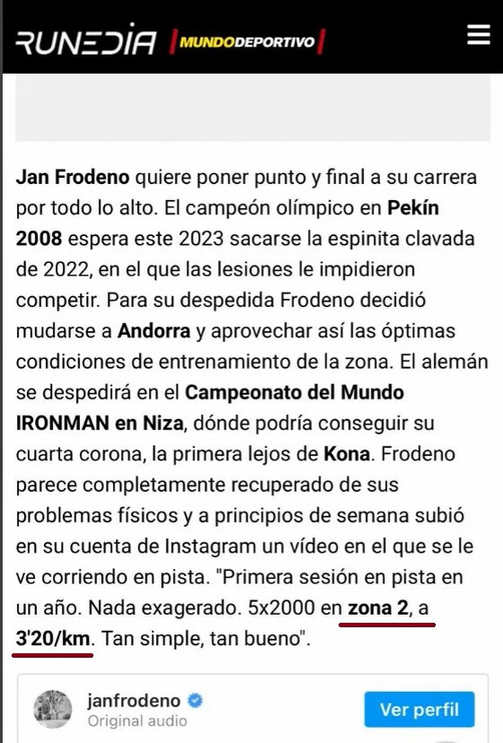 Entrenamiento en Zona 2. Objetivo: la vida | Dr. Oriol Roda