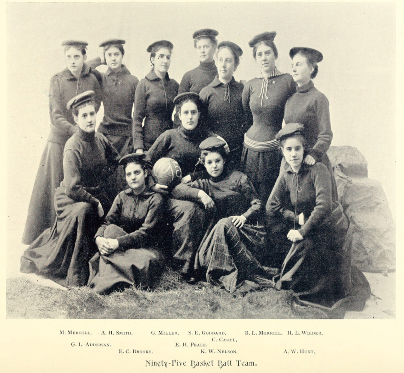 Today's Tidbit... 1895 Wellesley College Women's Football