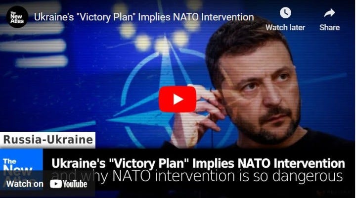 Ukraine's "Victory Plan" Implies NATO Intervention