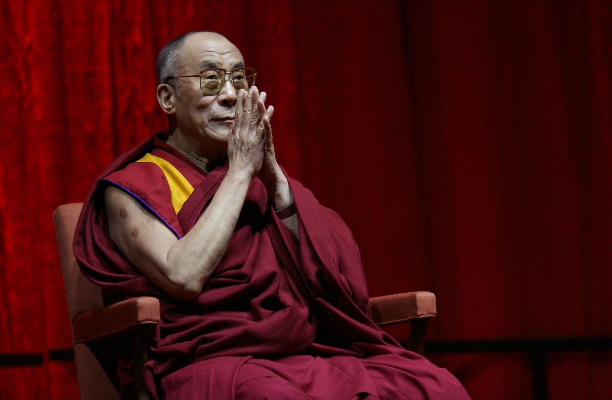 The Dalai Lama Wins Gold Mercury Award 2025 For Peace, Compassion and ...