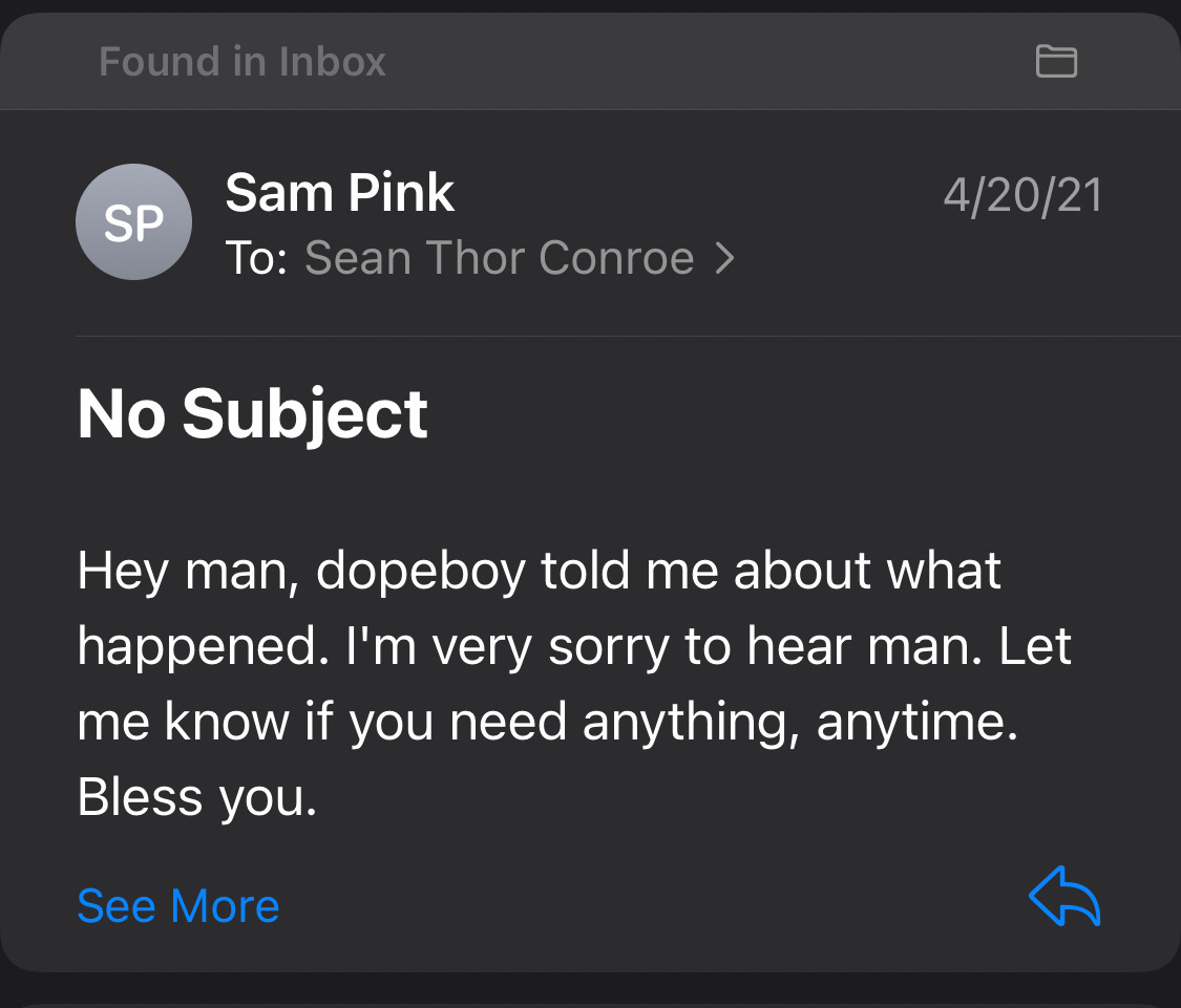 On Sam Pink, Scheming, and Slander - by Sean Thor Conroe