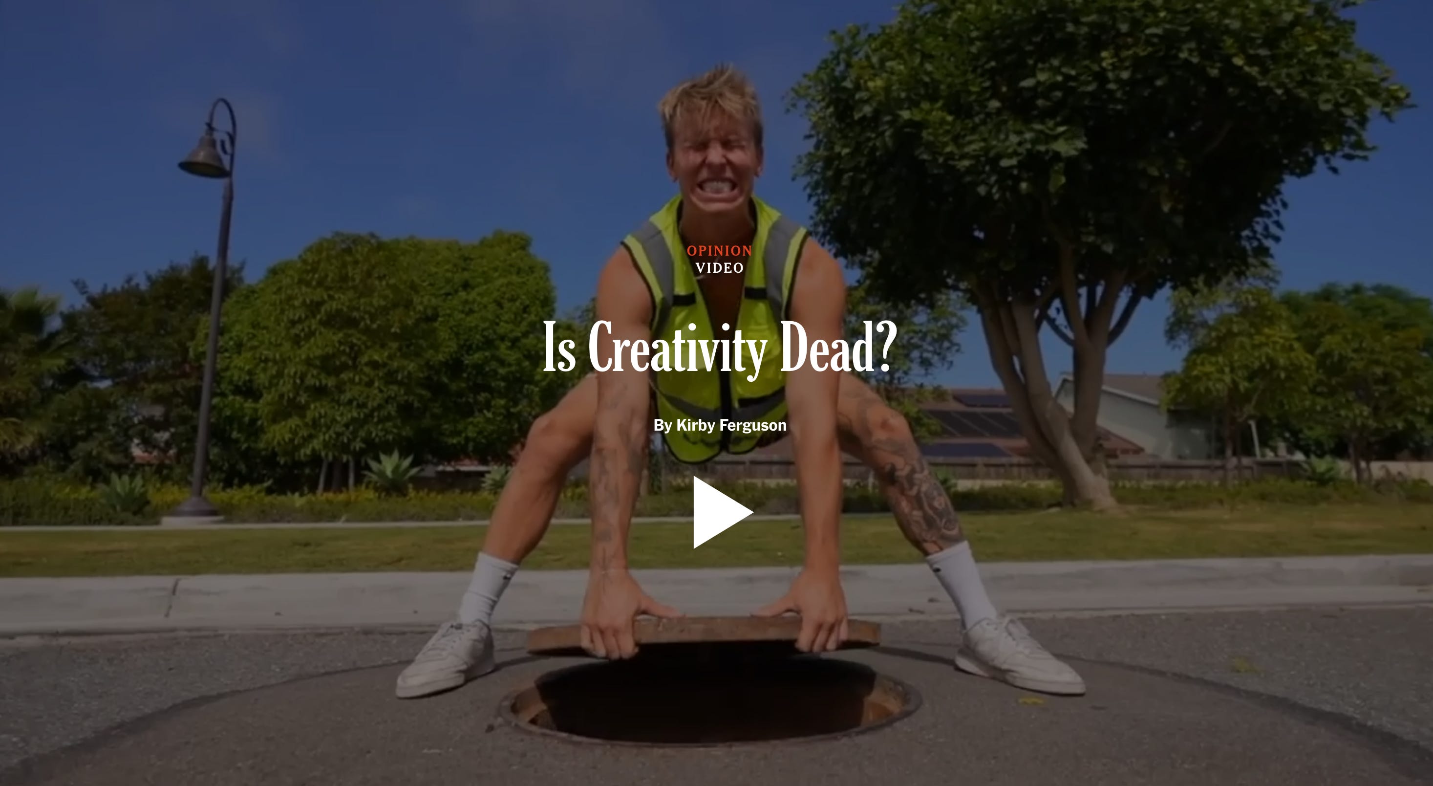 Is Creativity Dead? Asks The NYTimes - by Gary Gardiner