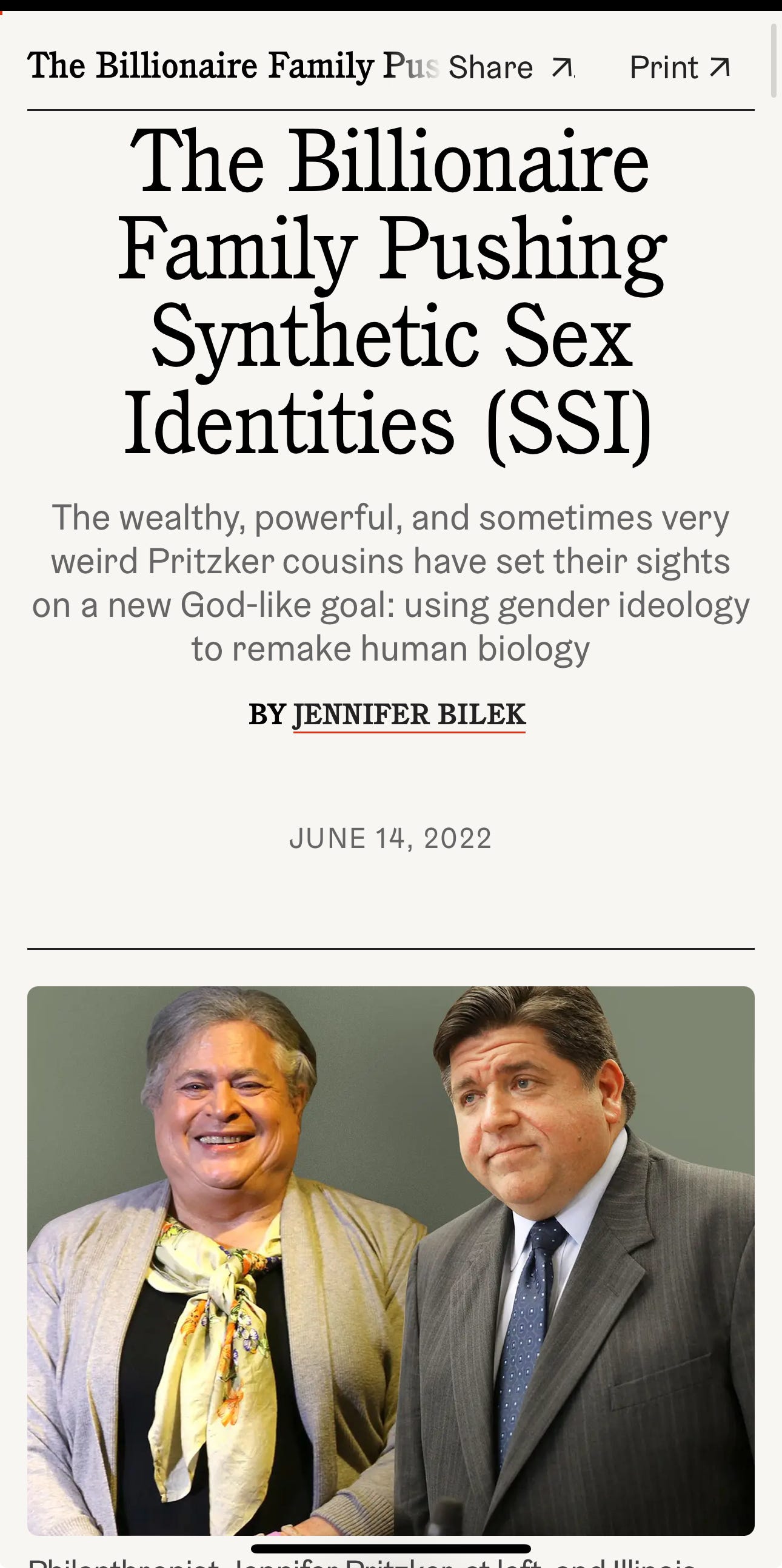 Who is Tom Pritzker and his Family? - by Merissa Hansen