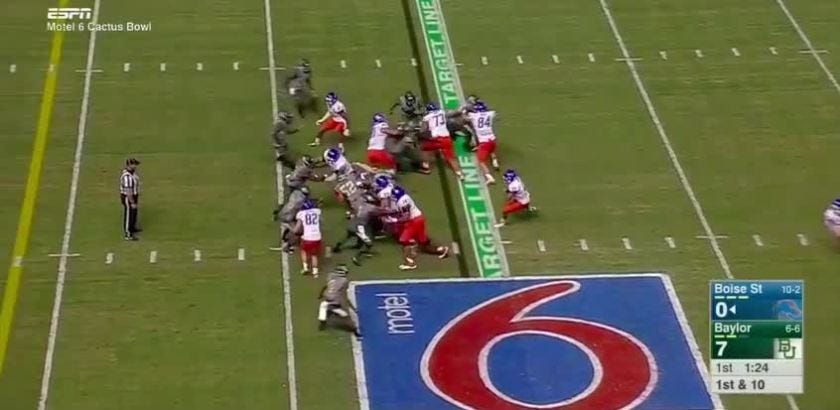 Defending Power Football From A Hybrid Defense