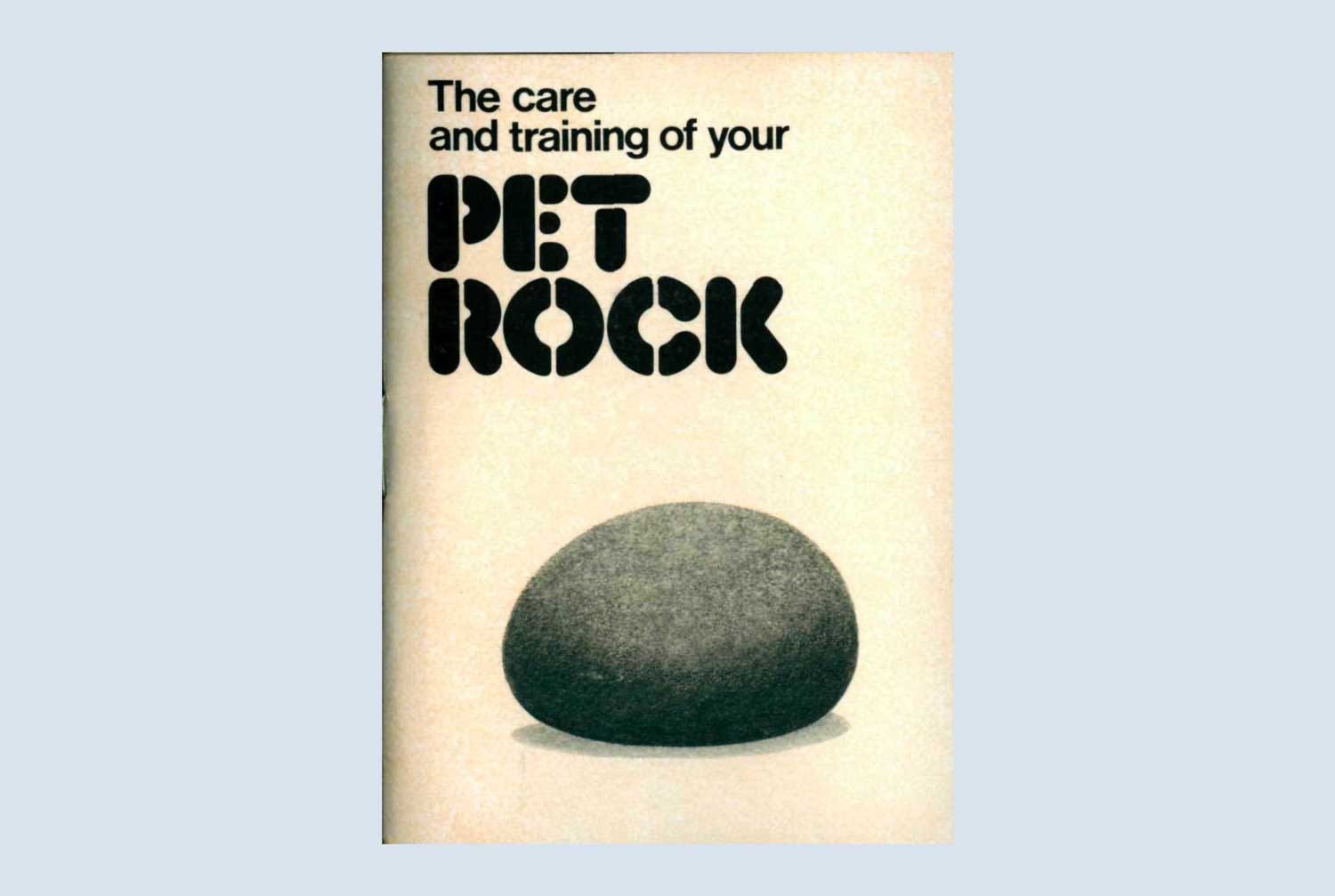 Read the 1975 owner's manual for the Pet Rock