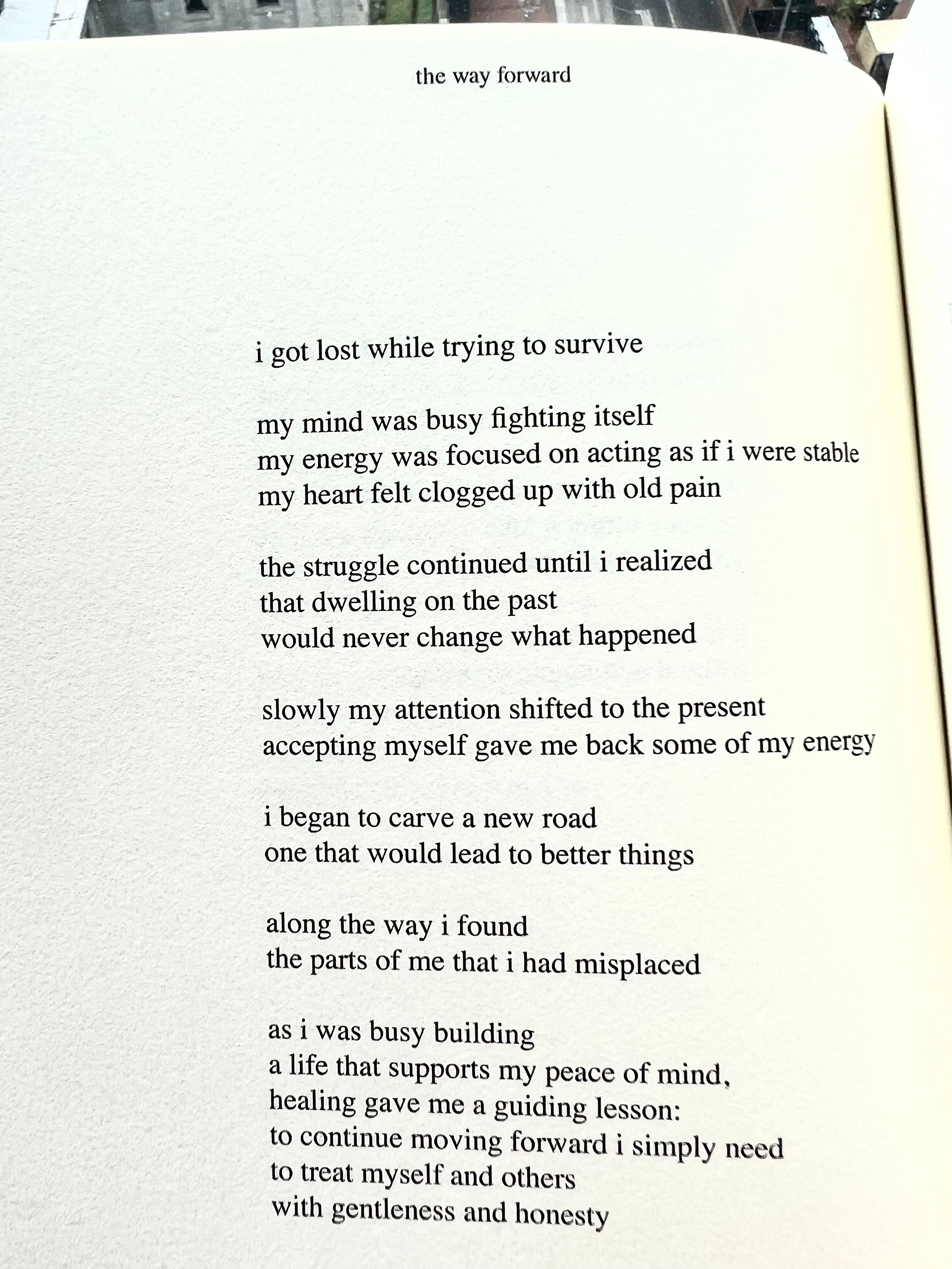 Poems About Surviving - The Way Forward