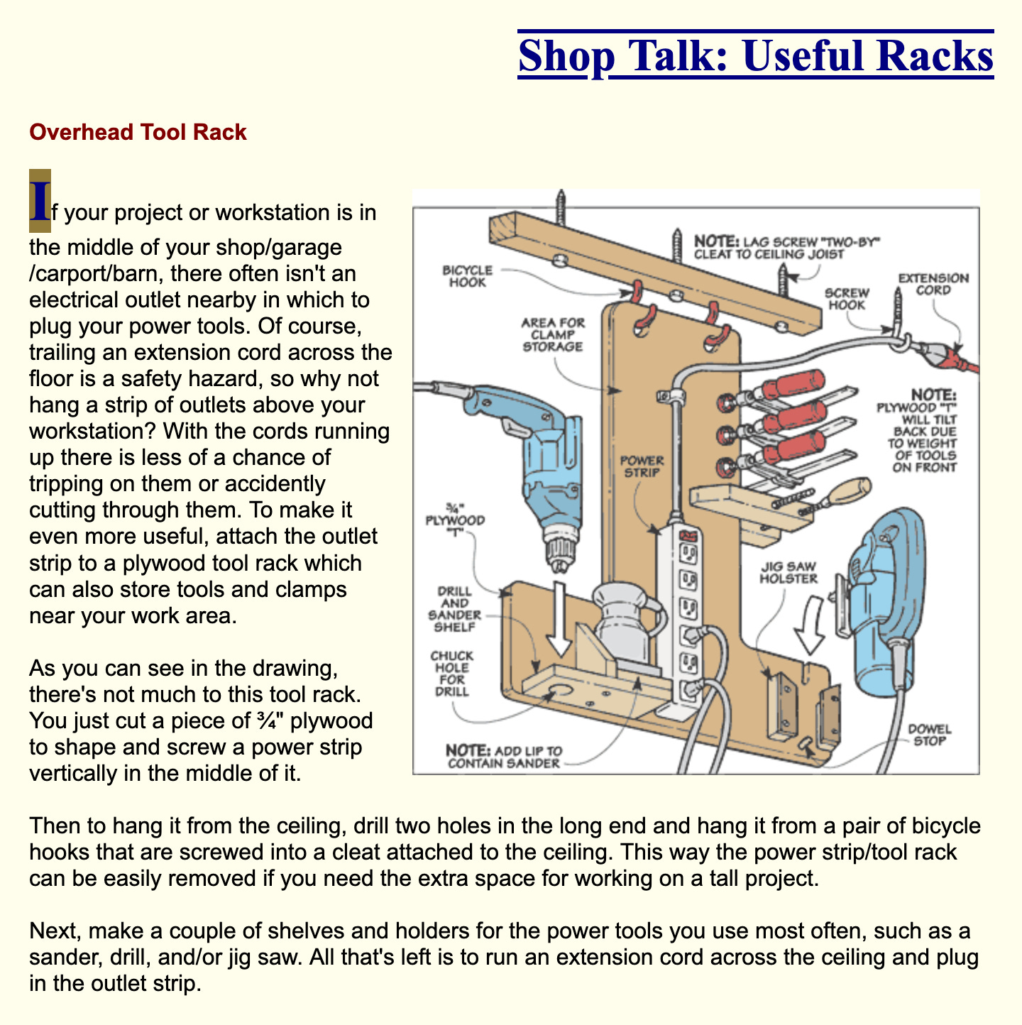 Clever Racks for Boat Builders - Small Craft Advisor
