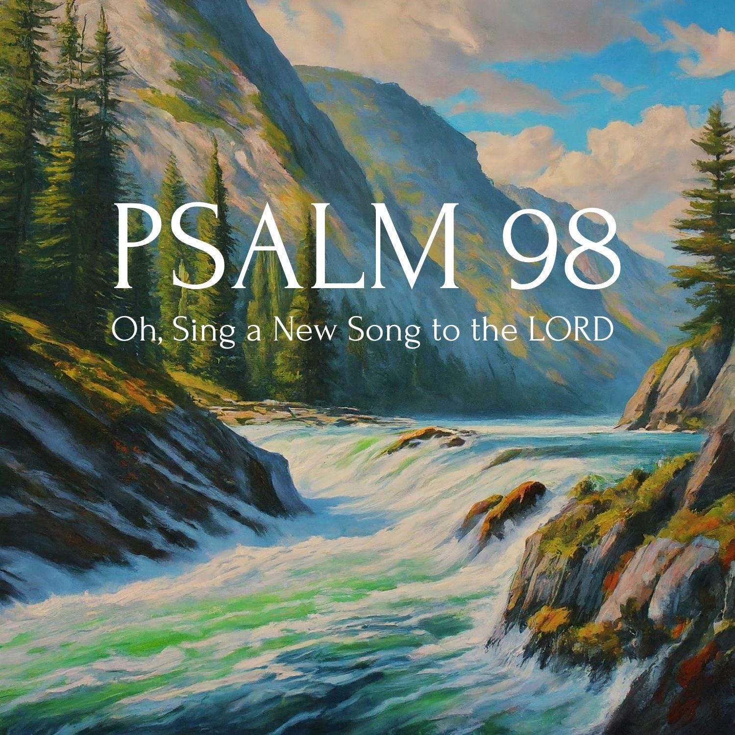 Oh, Sing a New Song to the LORD (Psalm 98) - by Joe Stout
