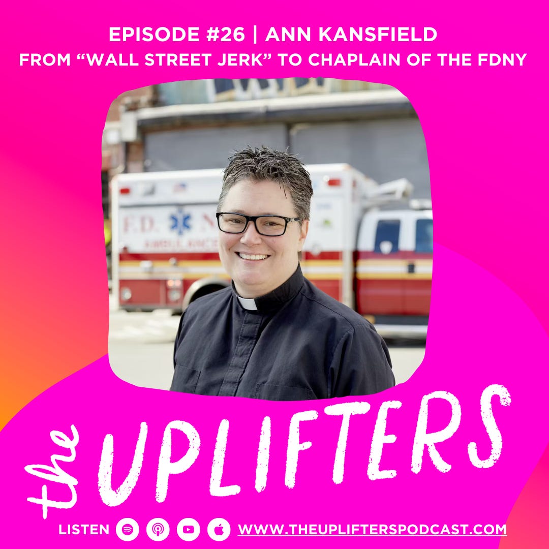 From “Wall Street Jerk” to the First Female Chaplain of the FDNY