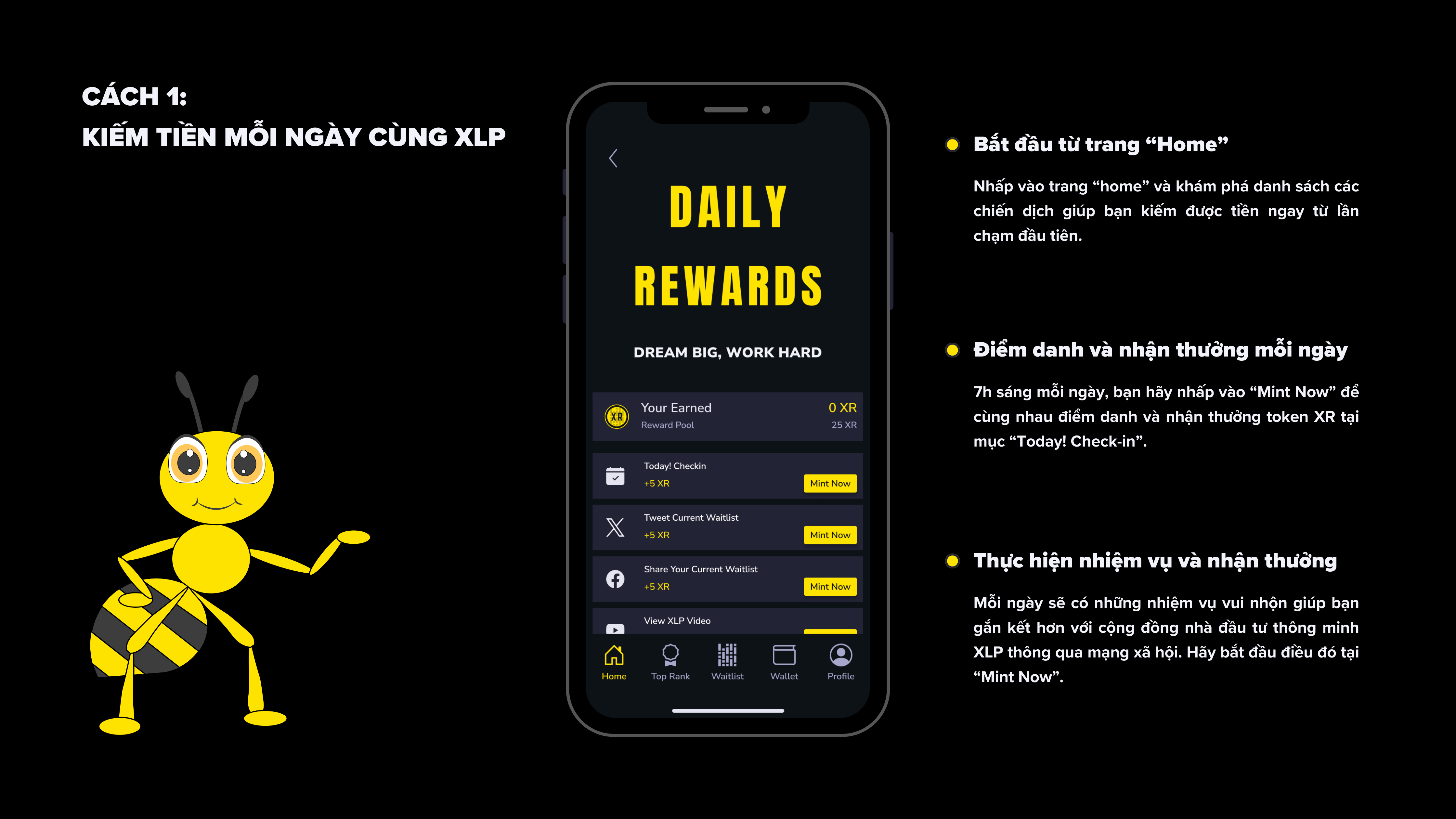 CÁCH KIẾM TIỀN TRÊN XLP NETWORK - by XLP Foundation