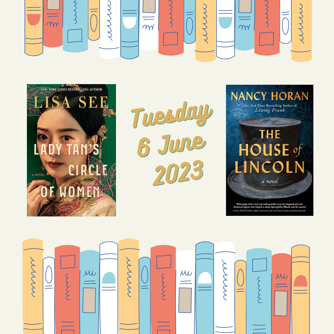 Out today: historical novels by Nancy Horan and Lisa See