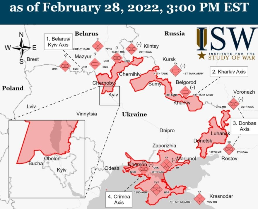 40mi Convoy on the Northern Front, Cluster Bombs in Kharkiv, and ...