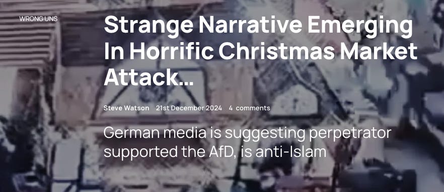 At Least 2 Dead, 60 Injured After Car "Attack" On German Christmas ...