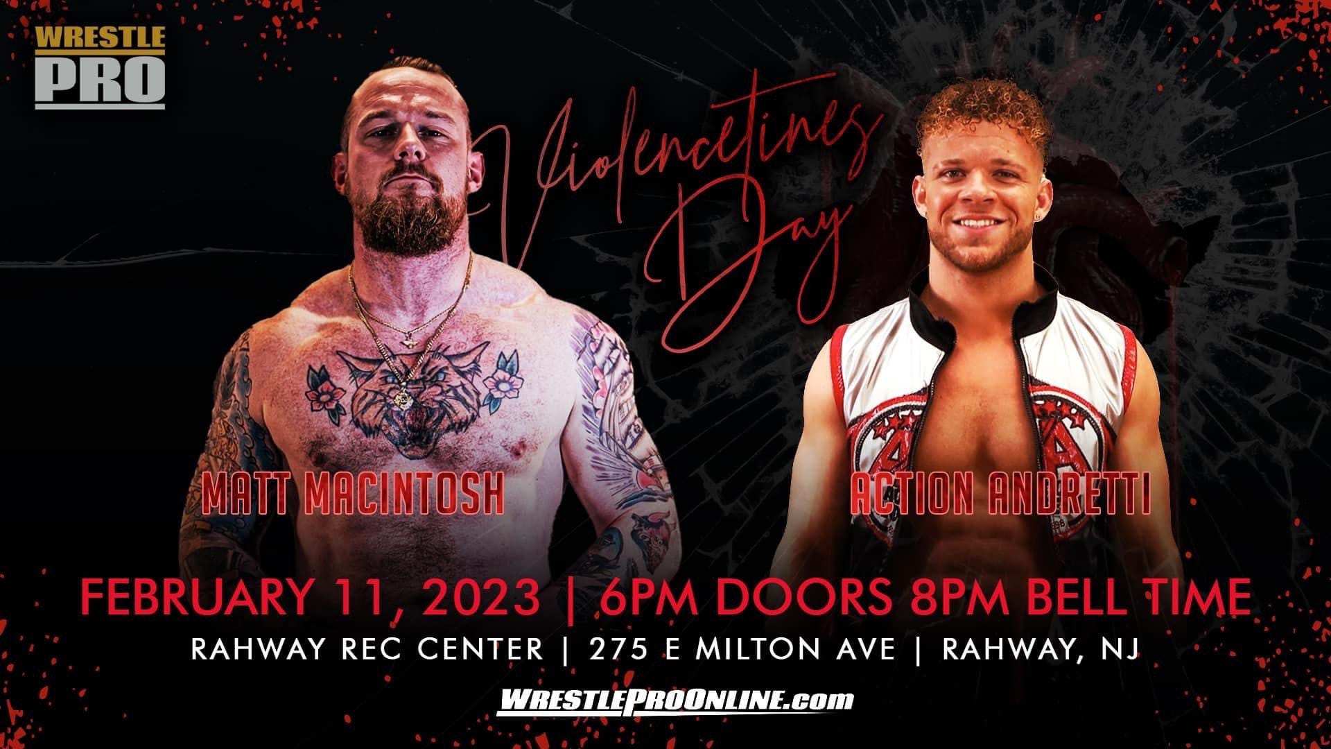 Saturday: Action Andretti at WrestlePro in NJ