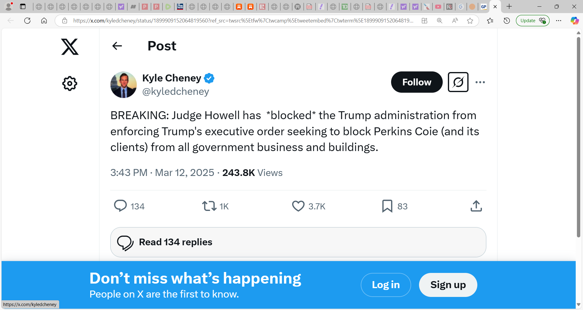 Breaking: Judge Beryl Howell Sides with Perkins Coie, the DNC Law Firm ...