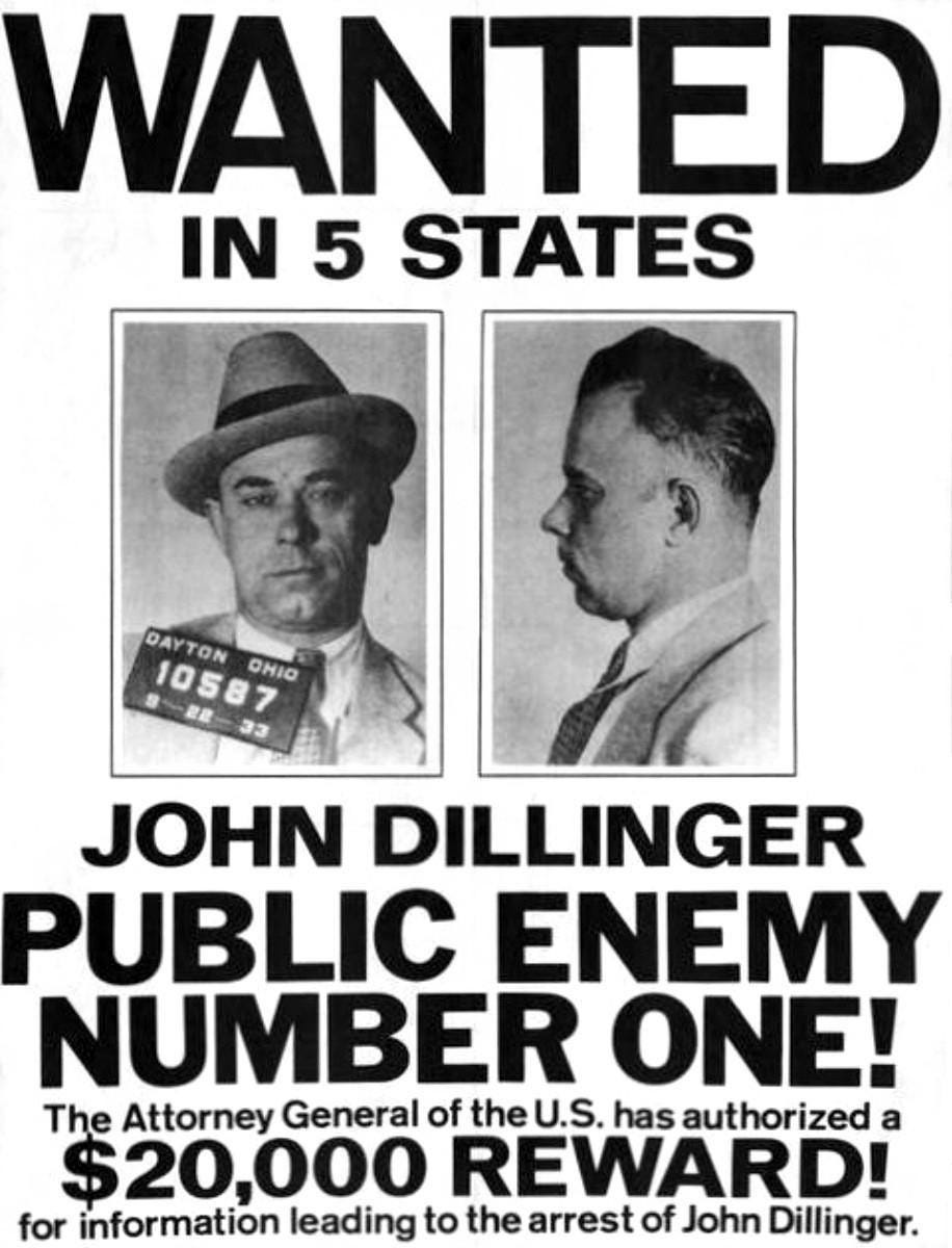 John Dillinger and His Gang - by Jan Spell
