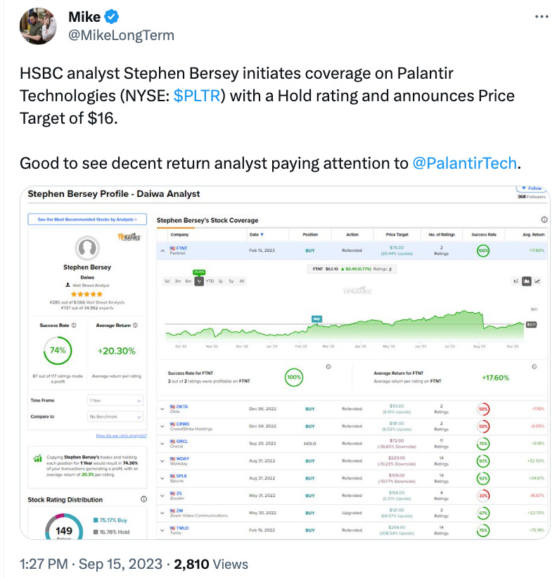 👍 Elon Musk approved? | Palantir Bullets #43