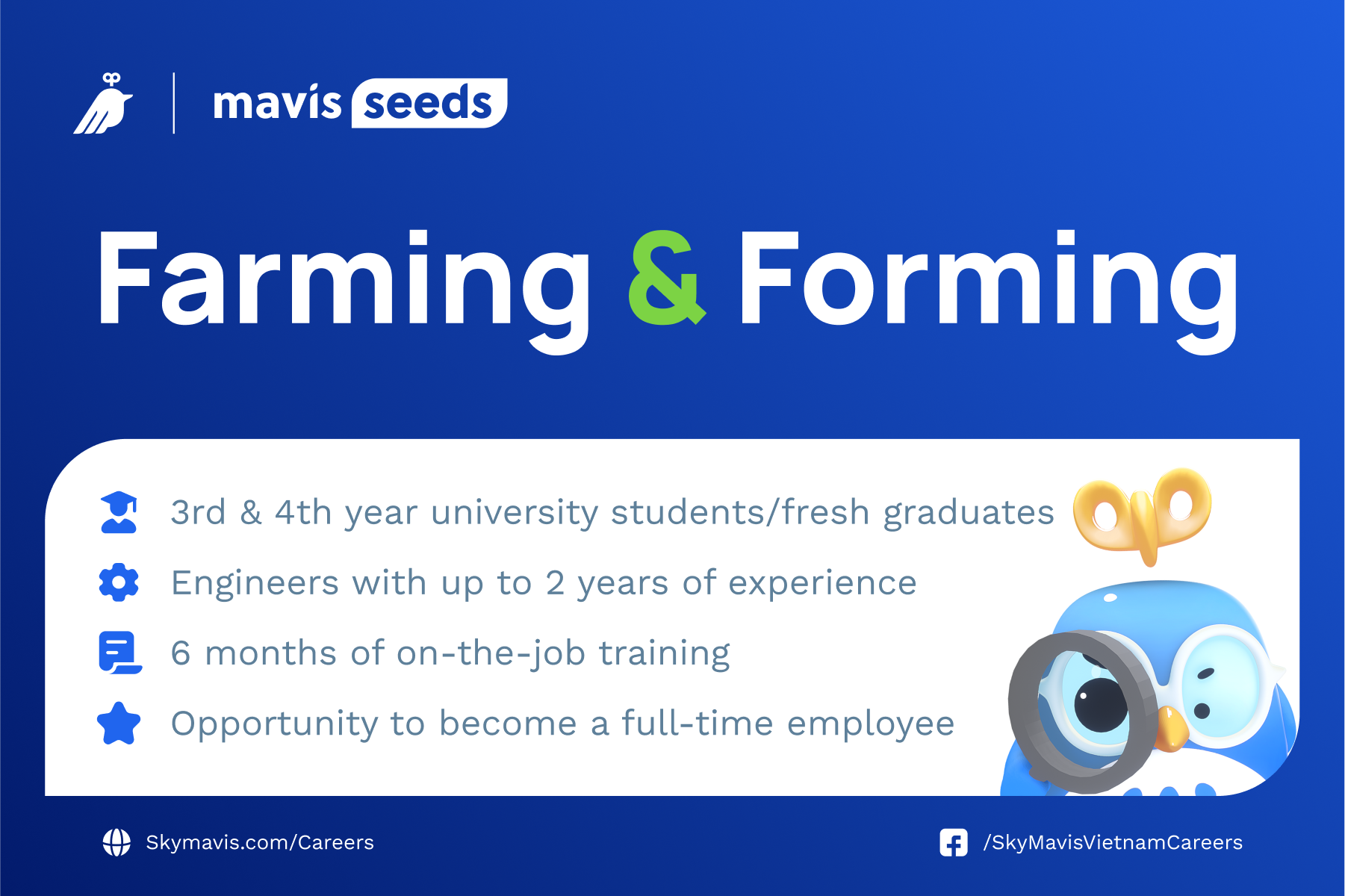 Calling all Vietnamese Young Developers: Apply to Mavis Seeds 2.0 NOW!