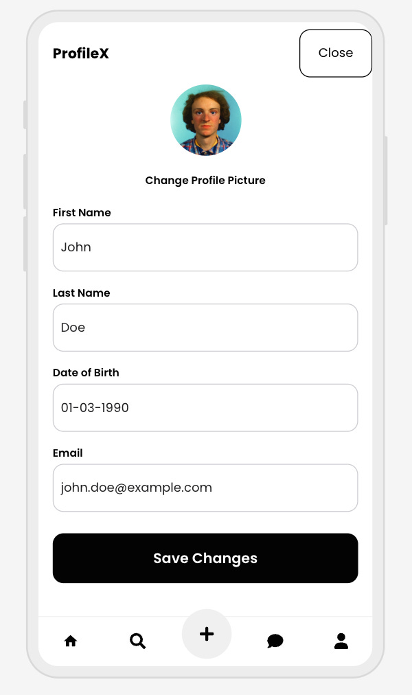 Make ing apps demystified: User profile