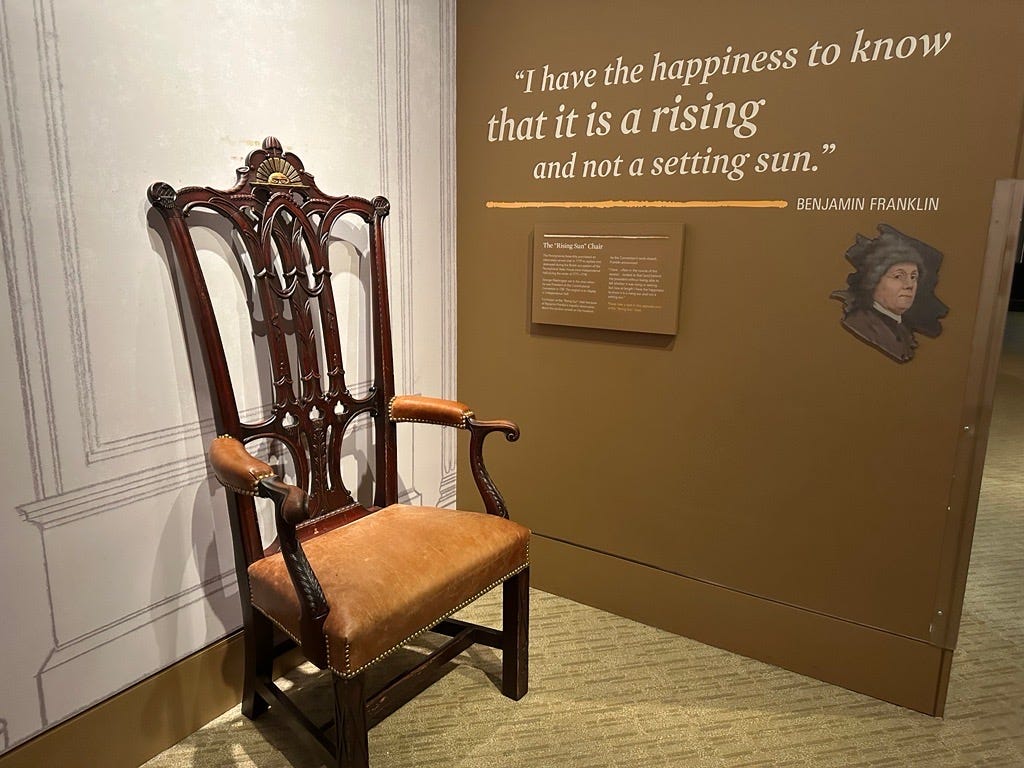 America's Rising Sun Moment - by Sharon McMahon