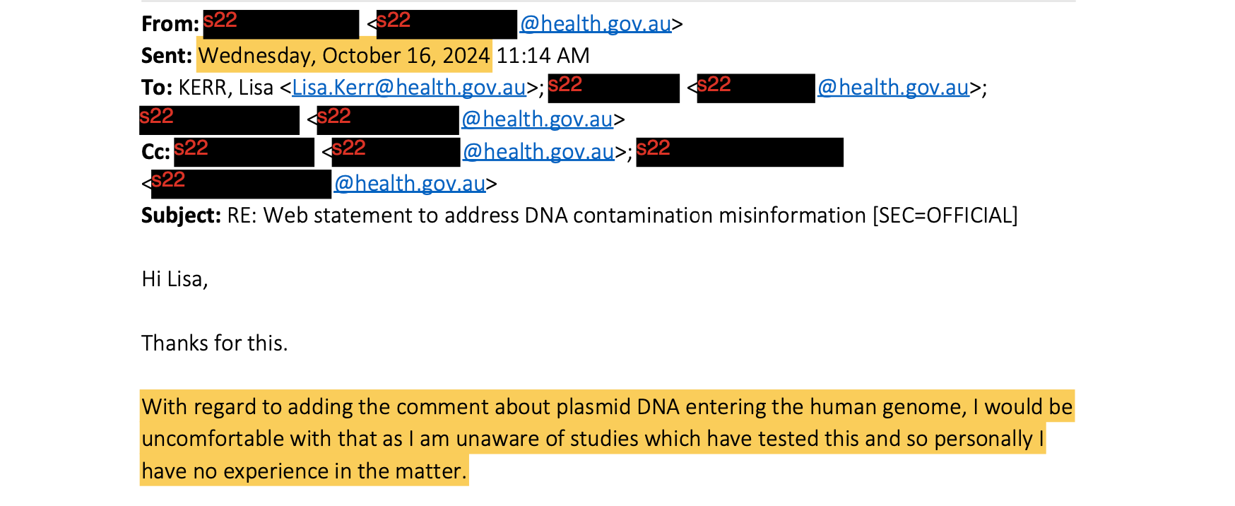 mRNA contamination of DNA: Yale researchers have found Covid spike ...