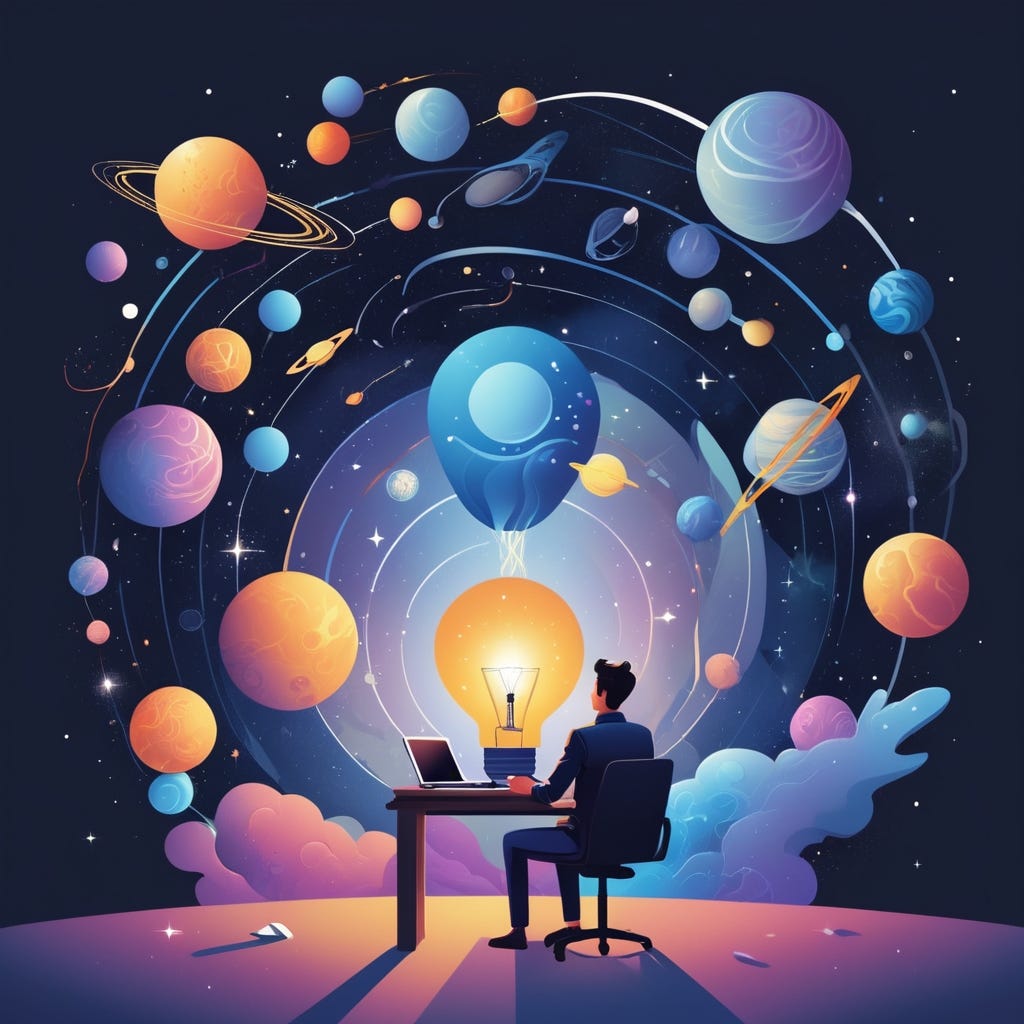 The Universe Sends Ideas—Are You Ready? - by Conor Flynn