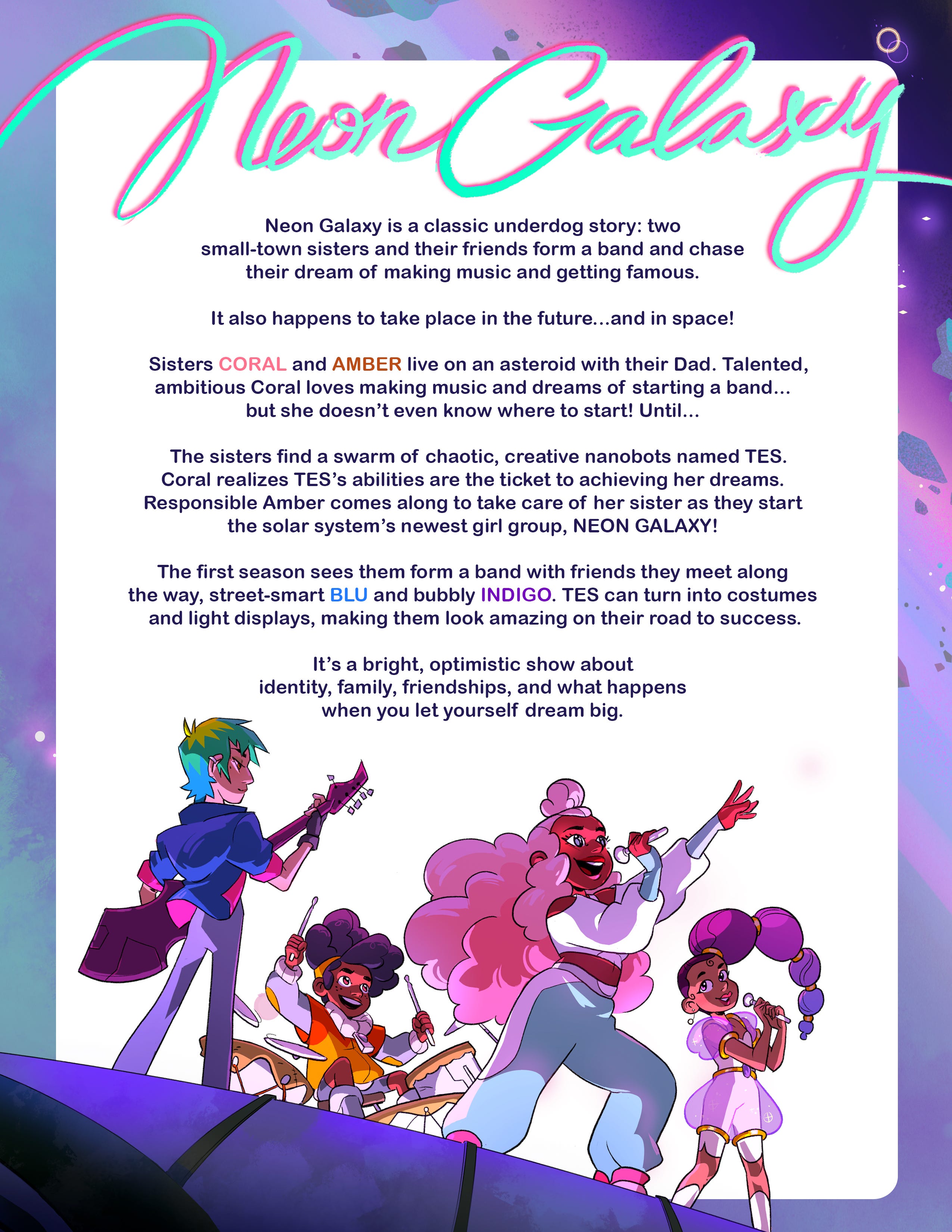 Neon Galaxy - by Molly Knox Ostertag - In The Telling