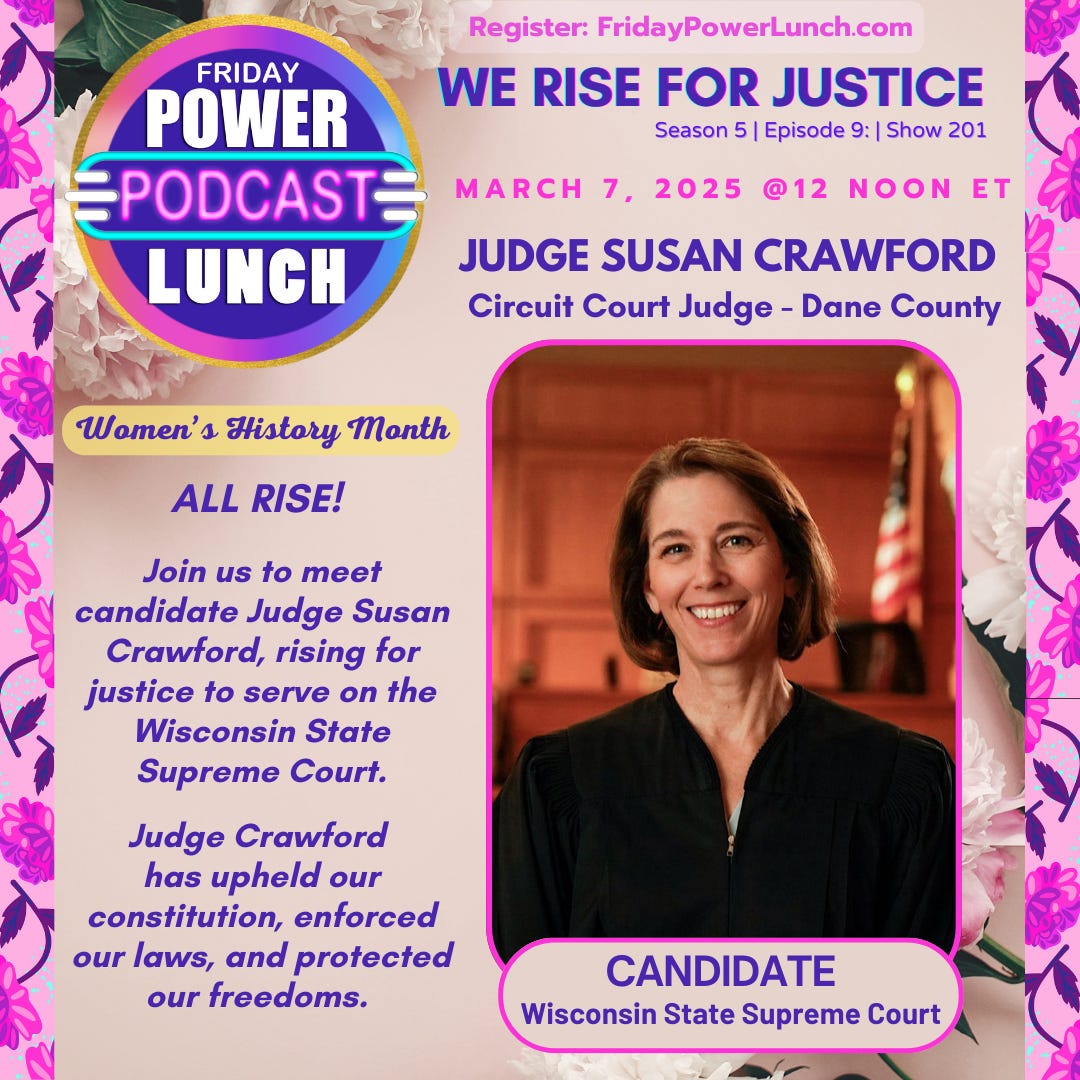 Still We Rise! "We Rise for Justice" on March 7th on the Friday Power ...