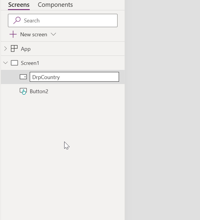 Filtrer un menu déroulant (DropDown) dans Power Apps