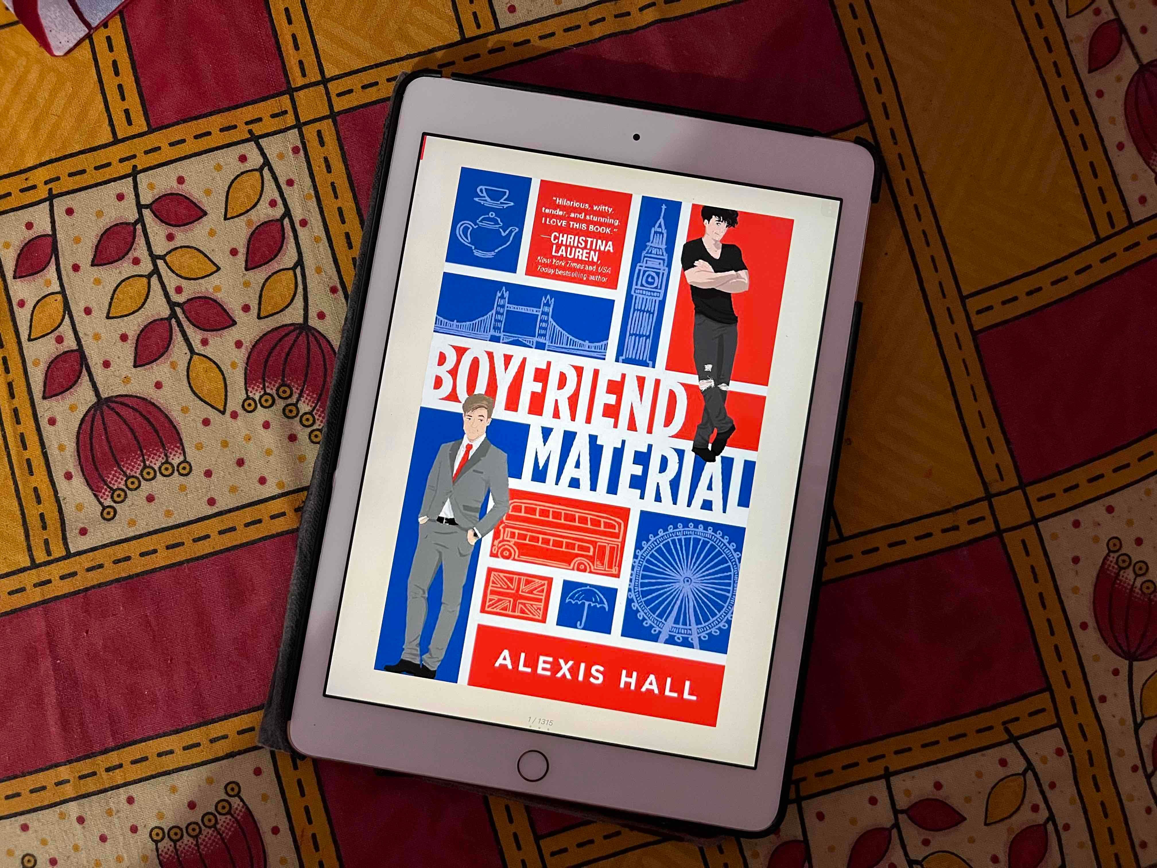 Boyfriend Material | Alexis Hall - by Garfield Dsouza