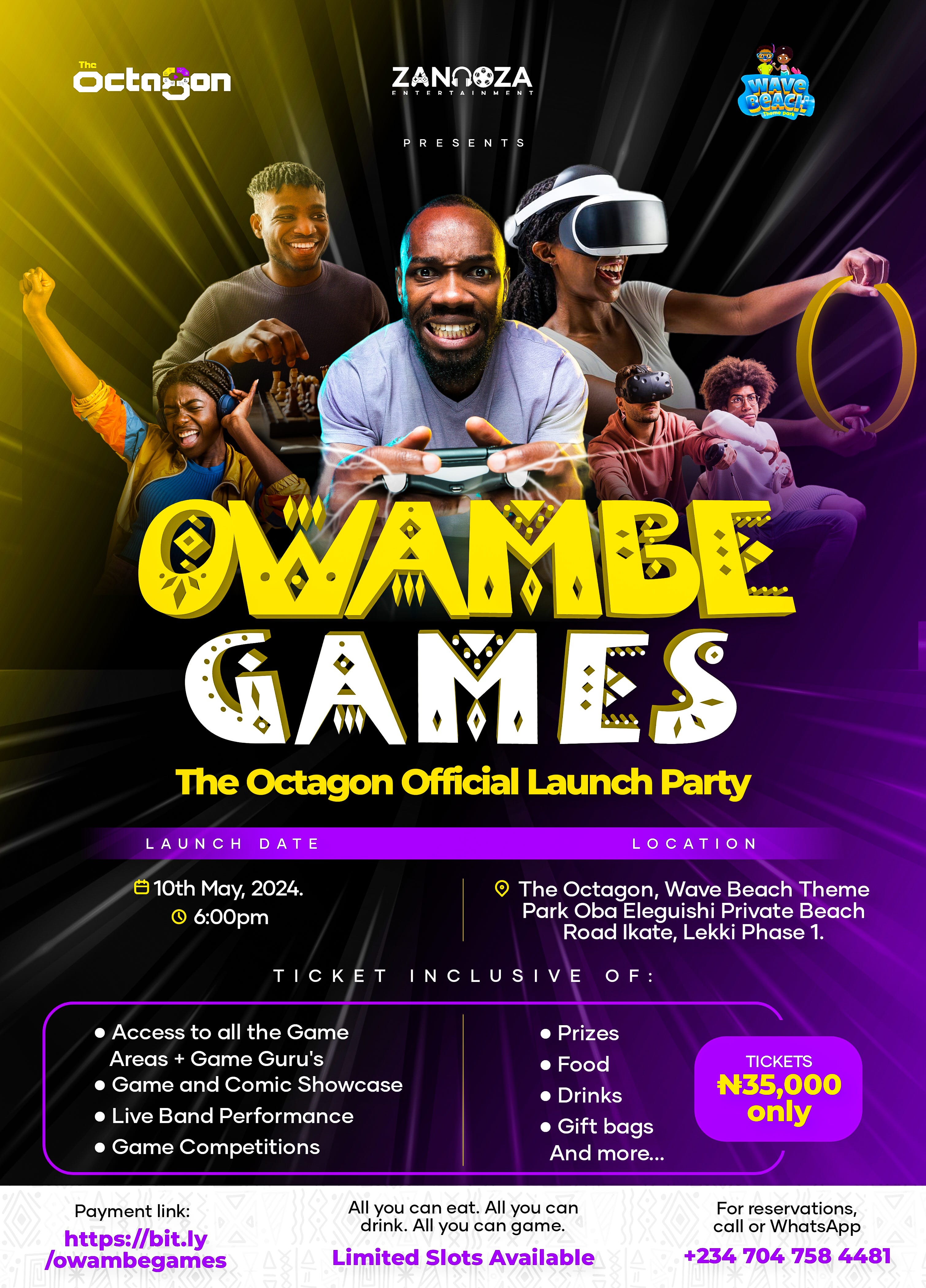 Join us for the launch of The Octagon!