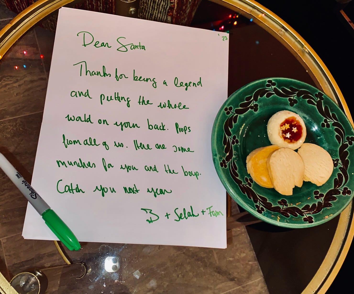 Dear Santa - Zach’s Substack