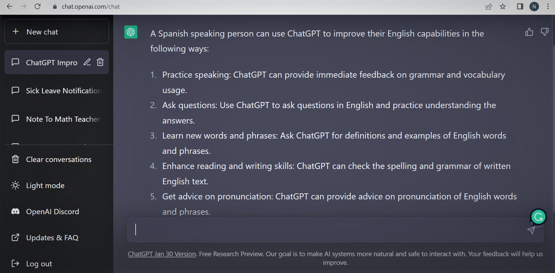 ¿Cómo utilizar ChatGPT para aprender inglés?