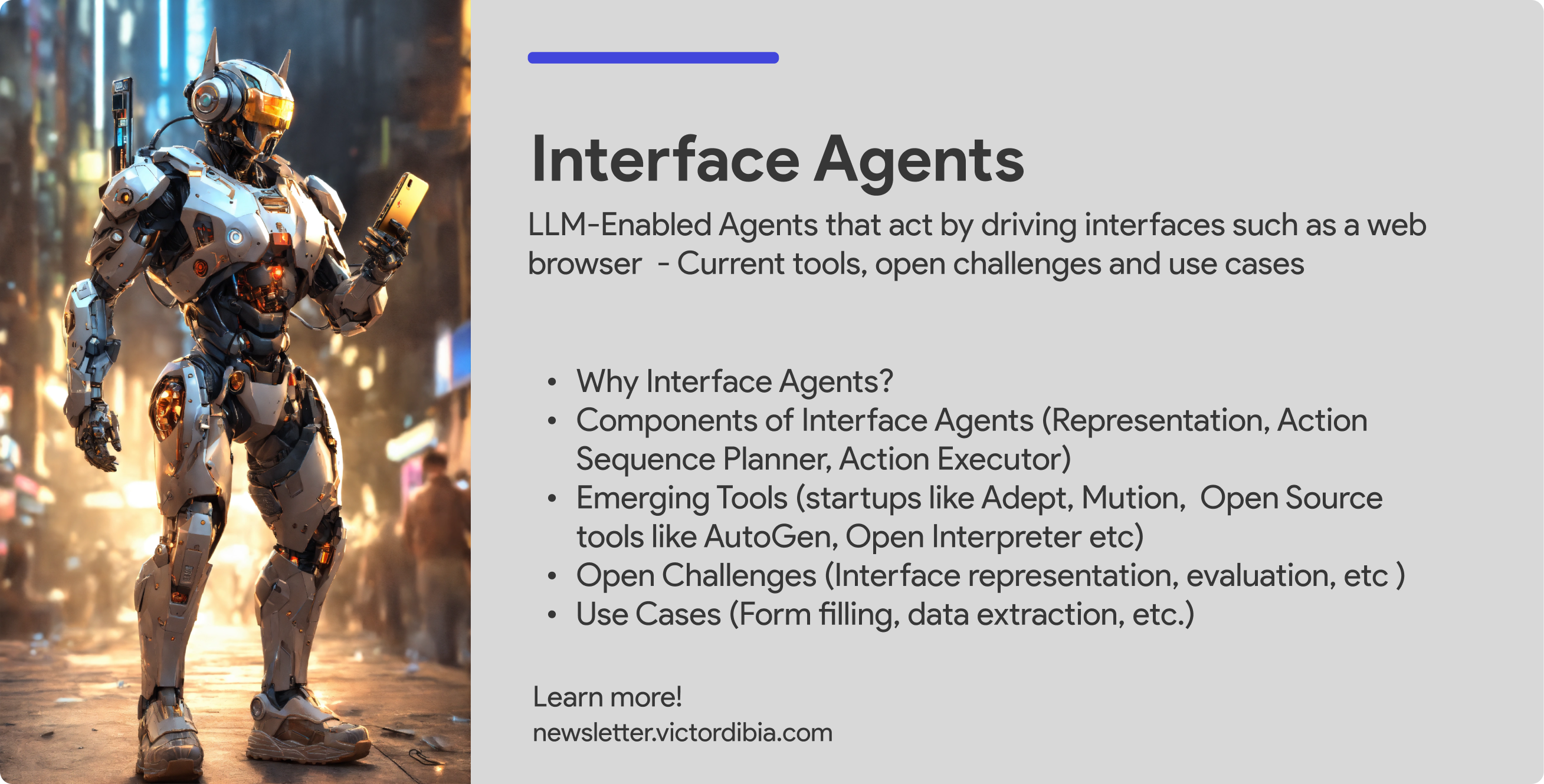 Interface Agents - Building Multi-Agent Applications that Act via ...