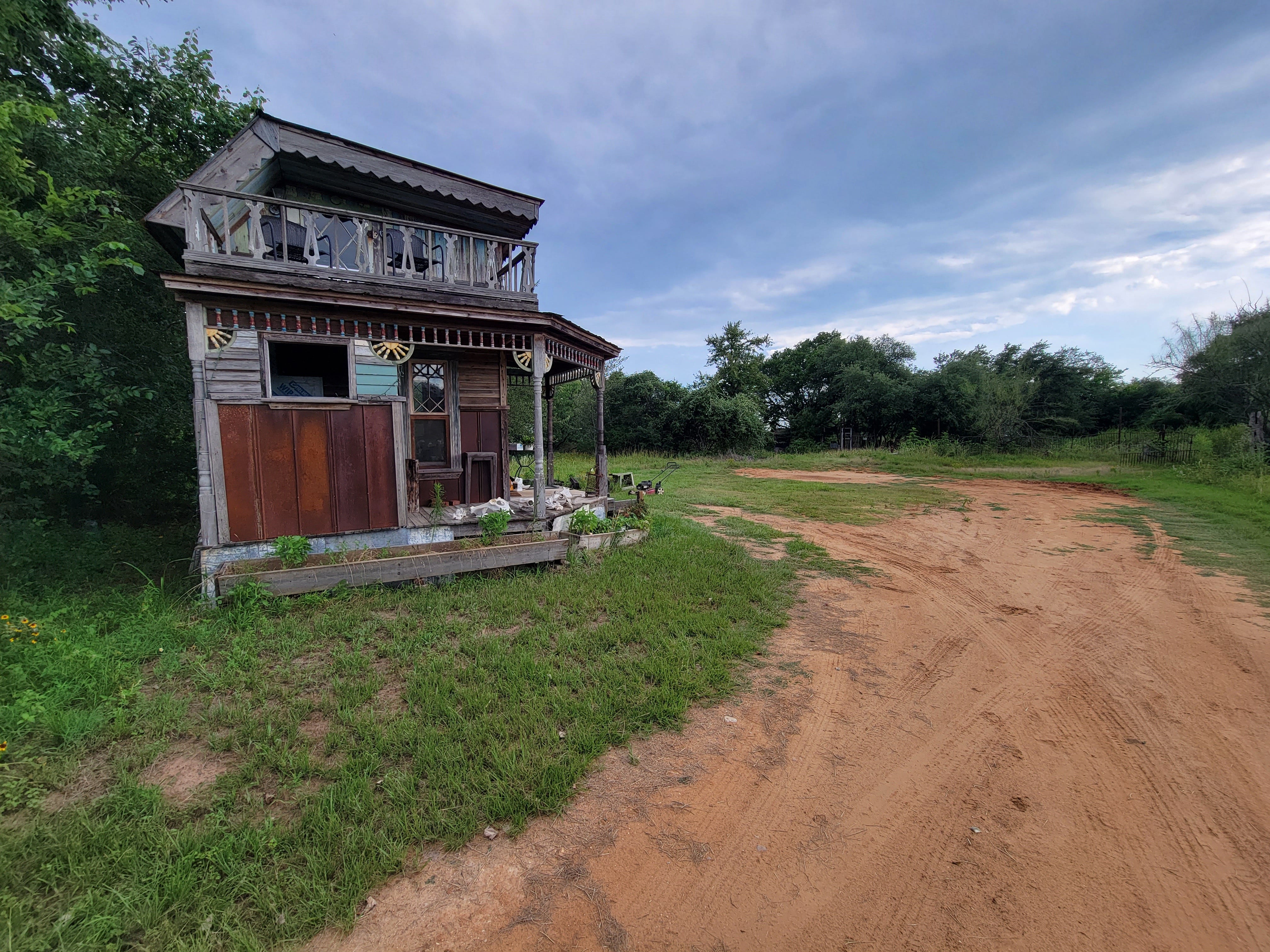 Tiny Shady Spaces for Tiny Houses carved from nature w intent to create ...