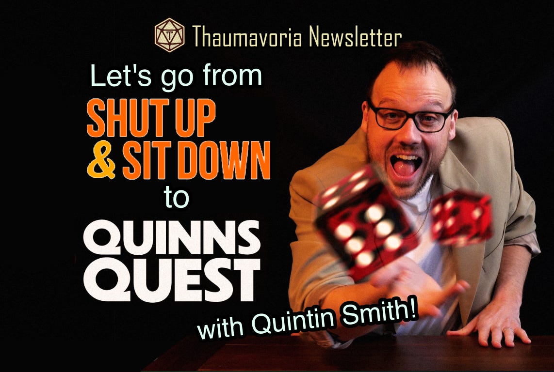 Quinns' quest is here to make some seriously good RPG reviews