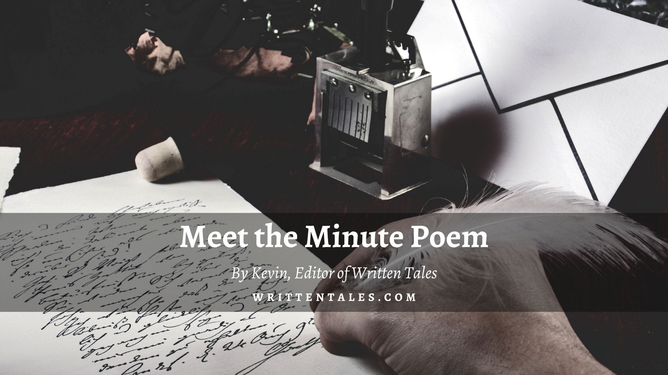 Meet the Minute Poem - Written Tales Magazine