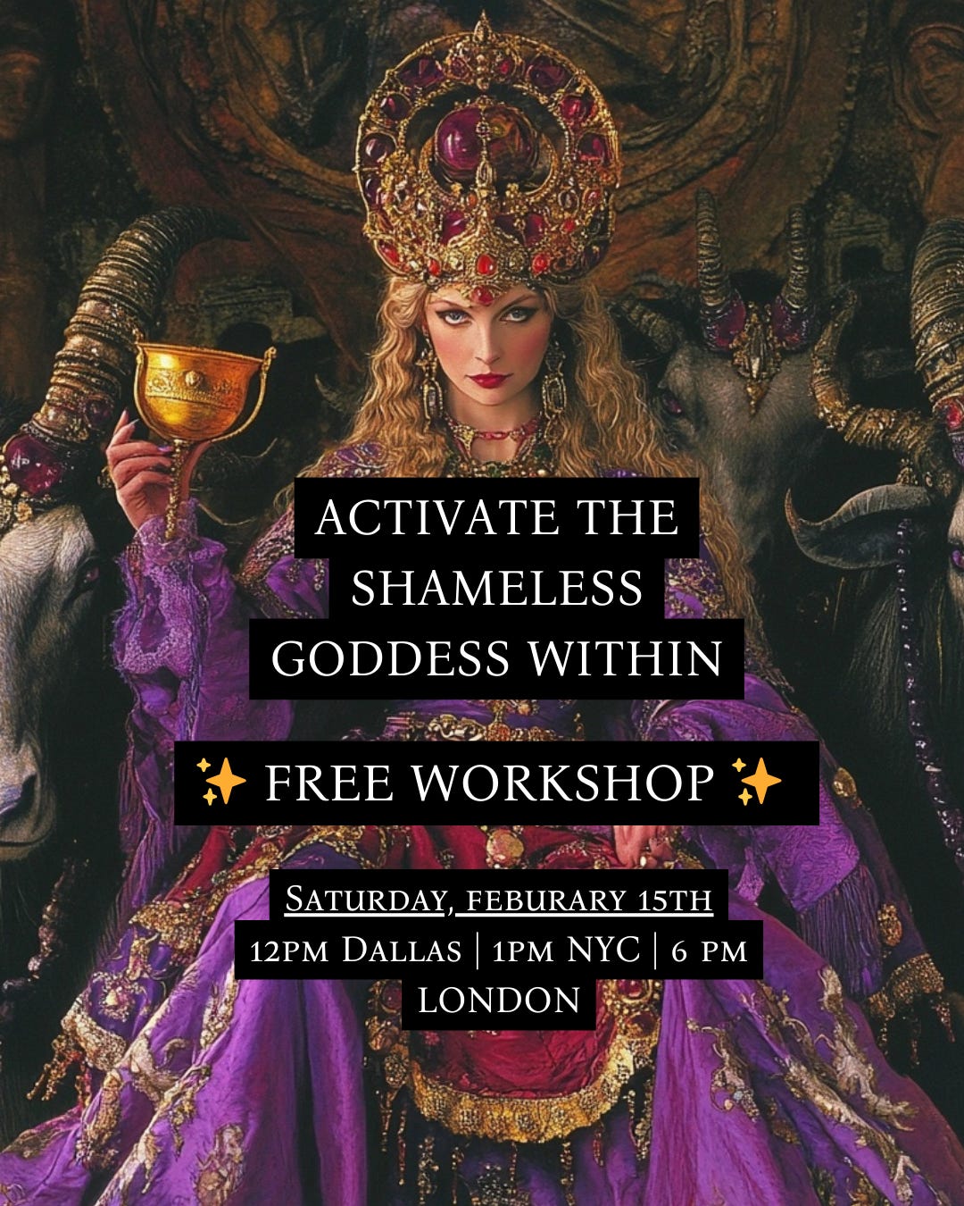 Meet the Shameless Goddess Within 🐍 - by Emma Zeck