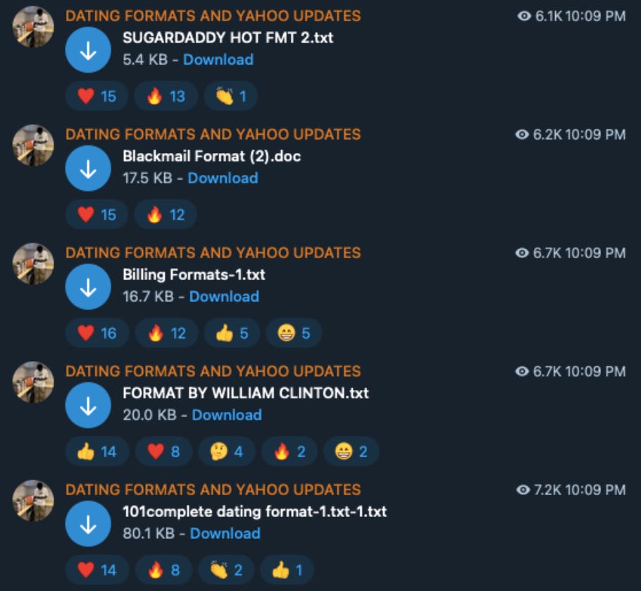 Yahoo Boys Scams Openly Discussed on Major Social Platforms