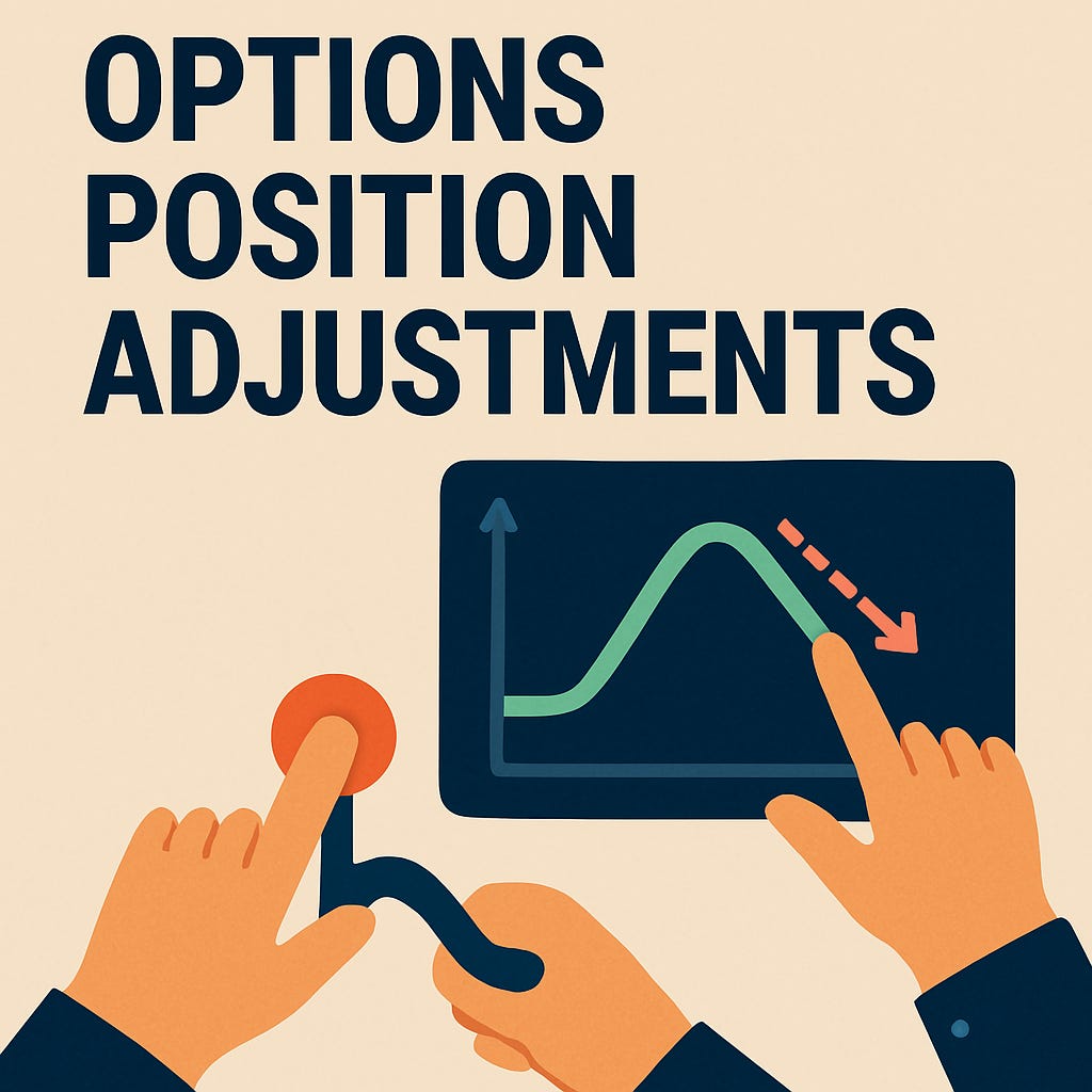 Adjustments of Option Positions - by Raahi Bhushan