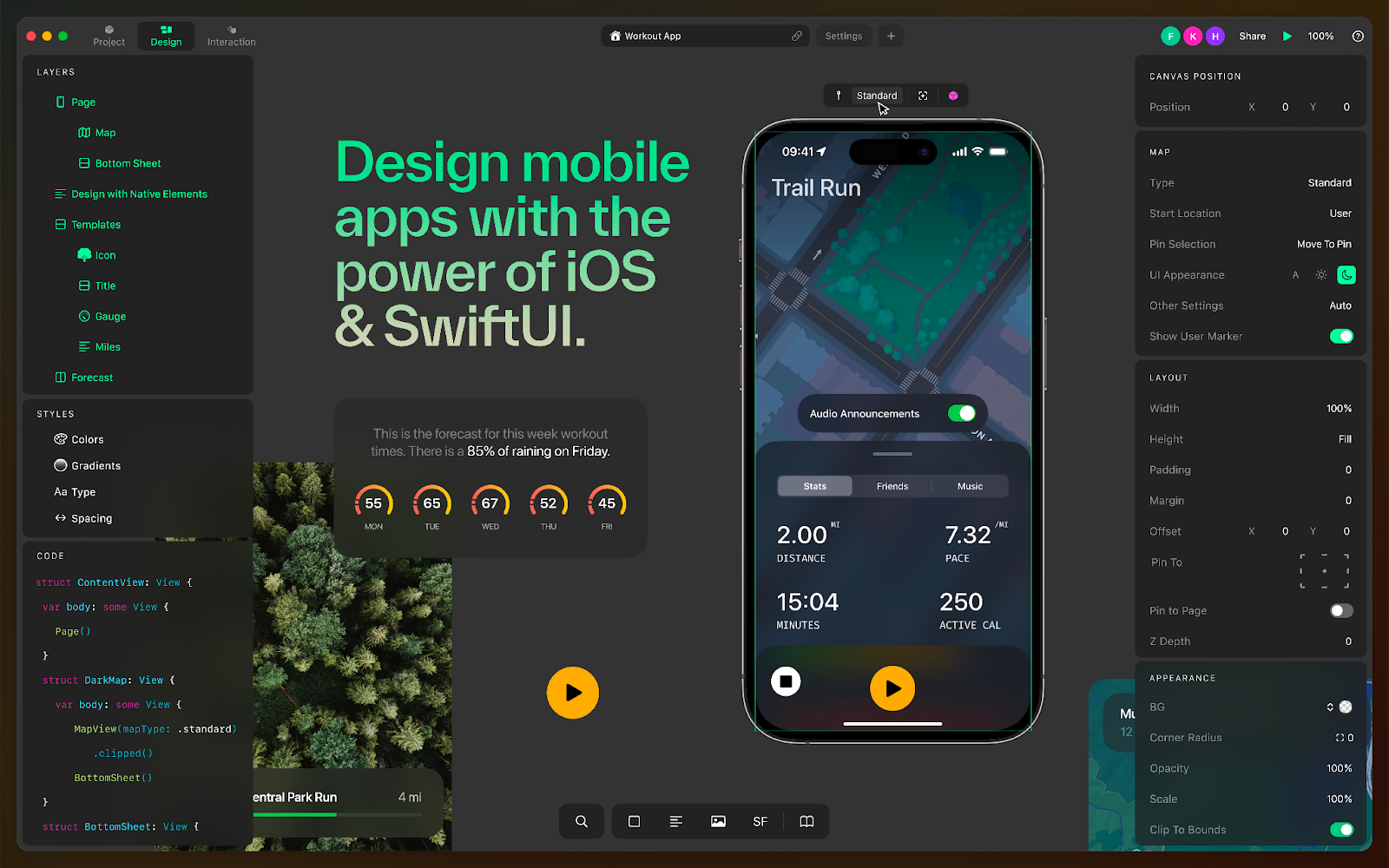 Designing with iOS software materials and Play