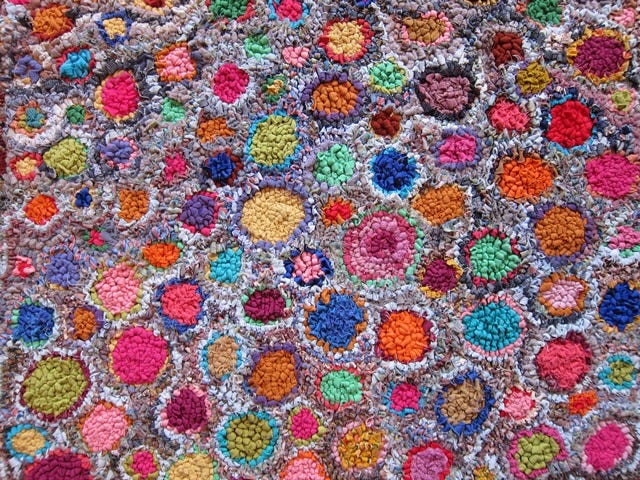 rag rug reprise - by Jane Brocket - yarnstorm